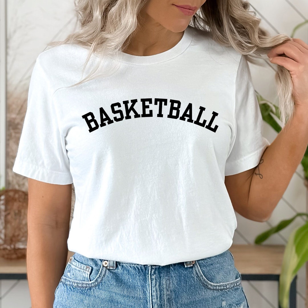 Basketball T-shirt, Basketball Gift for Her, Matching Basketball Team ...