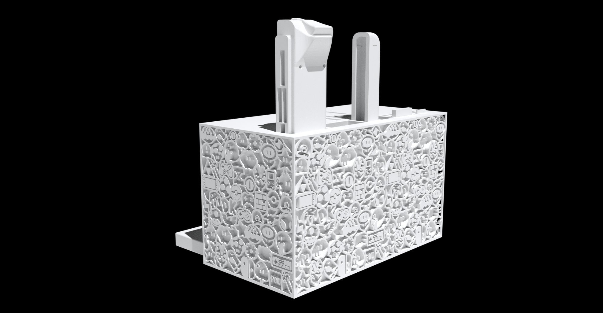 Switch Game Case 3D Model Digital File (.stl) - Etsy