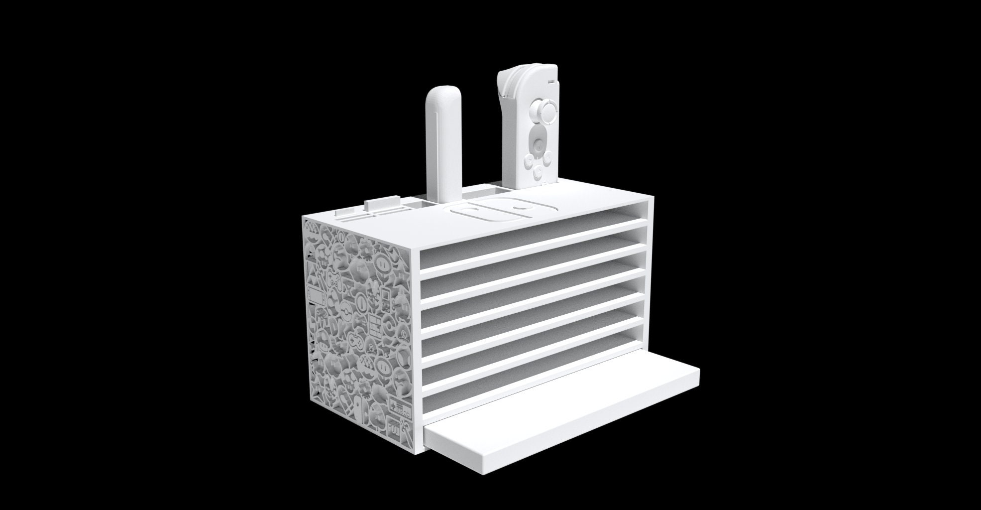 Switch Game Case 3D Model Digital File (.stl) - Etsy