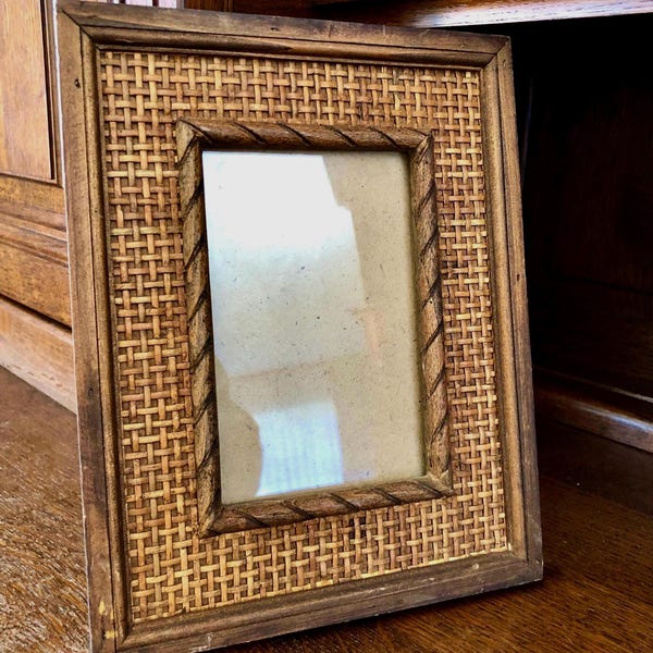 Woven Picture Frame - Etsy