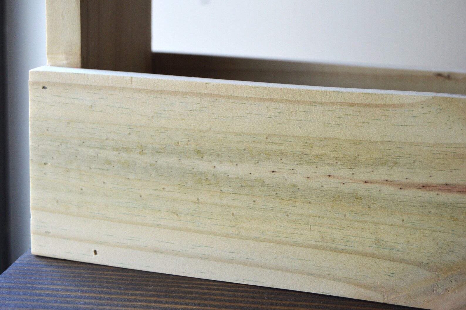 Unfinished Wooden Tote Box, Spindle Handle, Fully Assembled. - Etsy