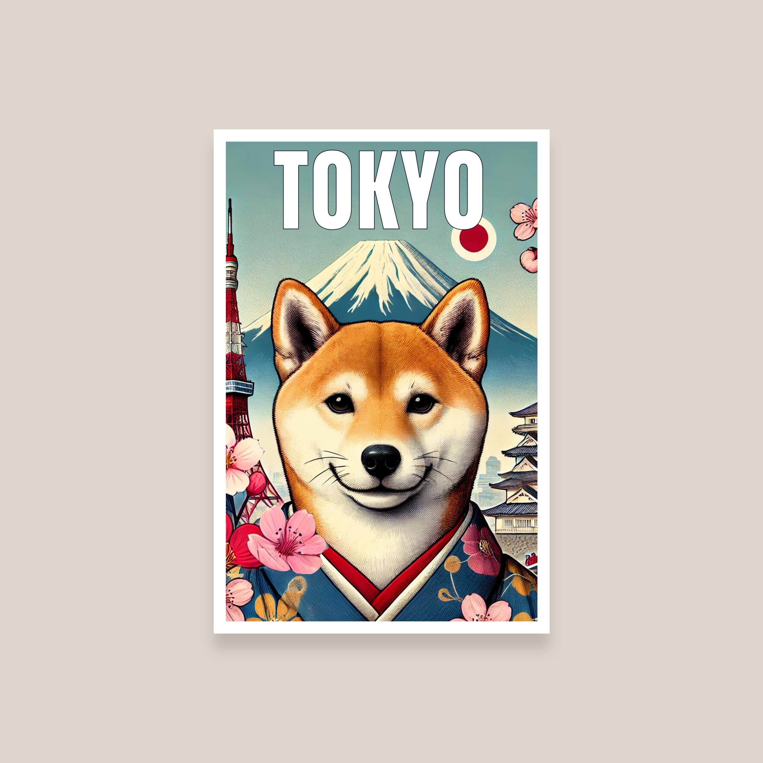 Dog Postcards Set – City Outfits, Travel Art, Dog Lover Gift - Etsy