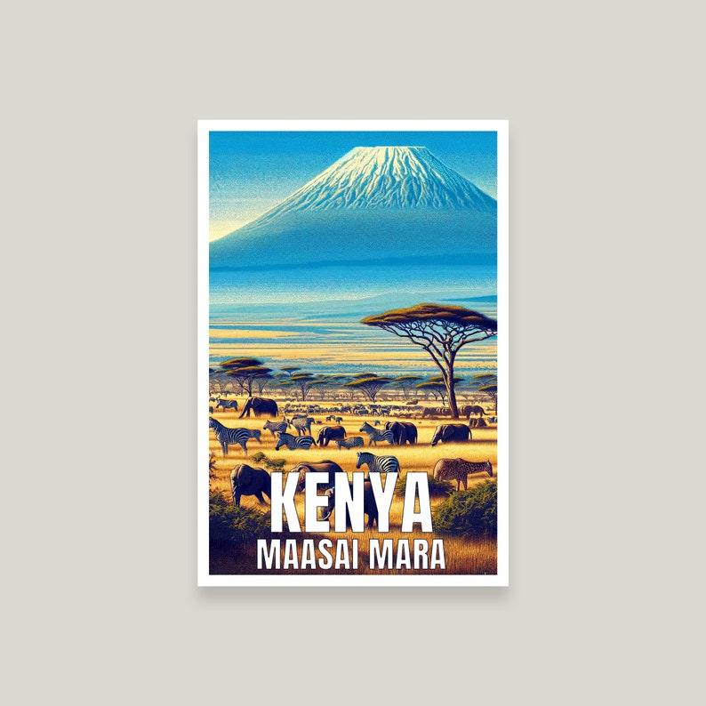 World Heritage Gem Postcards Egypt Pyramids, Kenya Safari, Tibet ...
