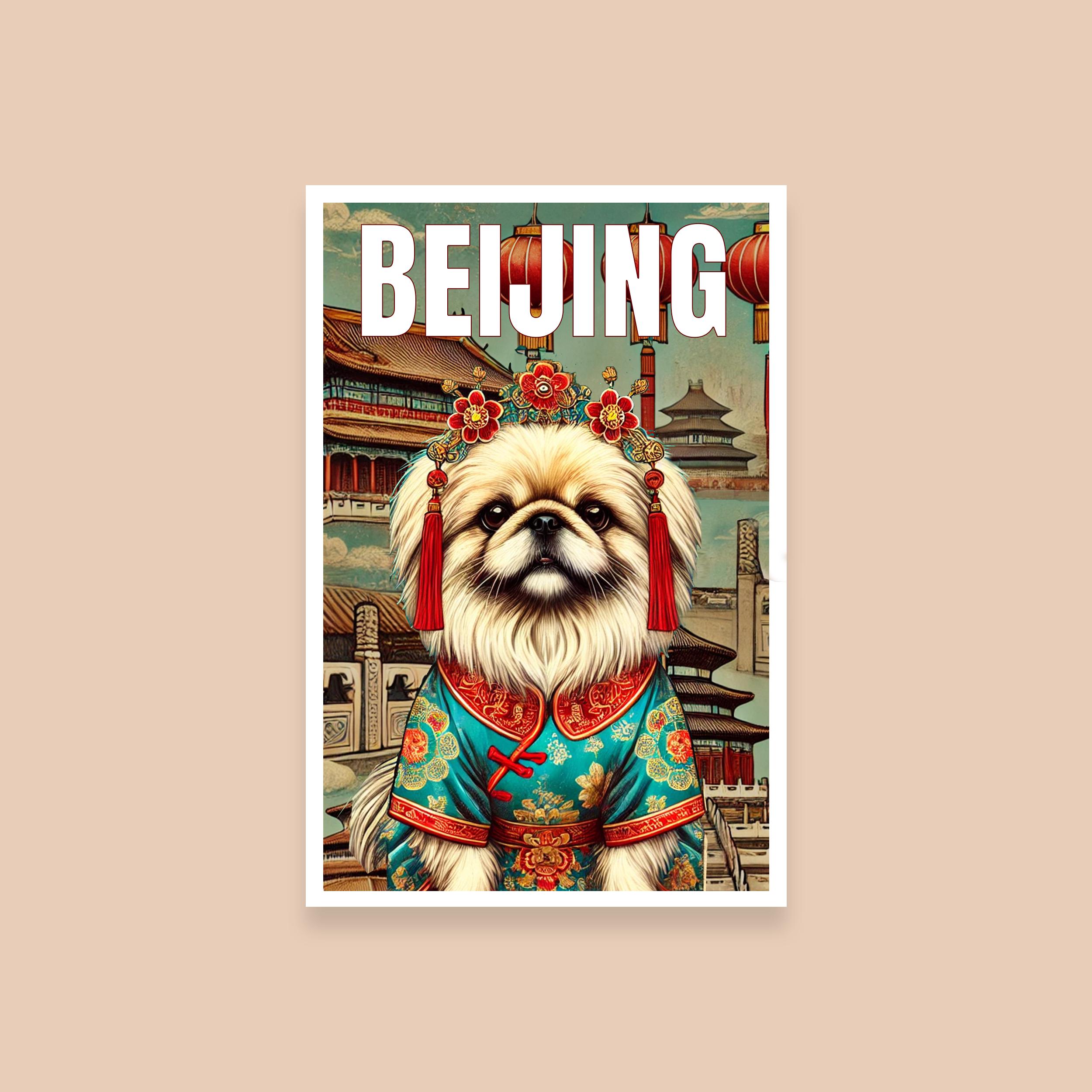 Dog Postcards Set – City Outfits, Travel Art, Dog Lover Gift - Etsy