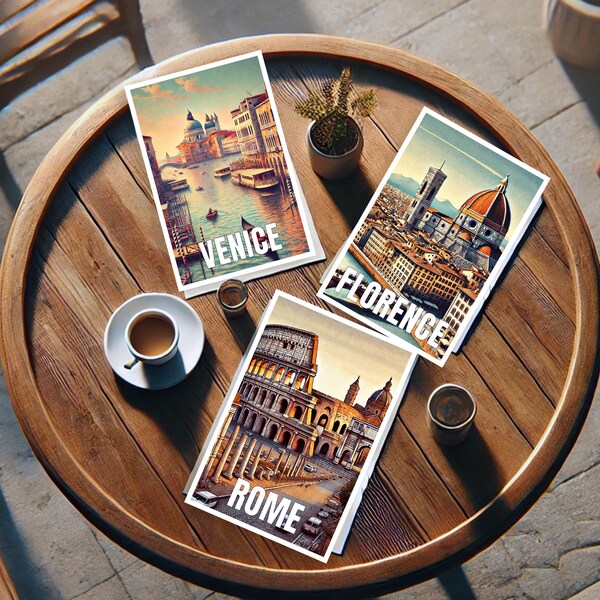 Italy Postcards - Etsy