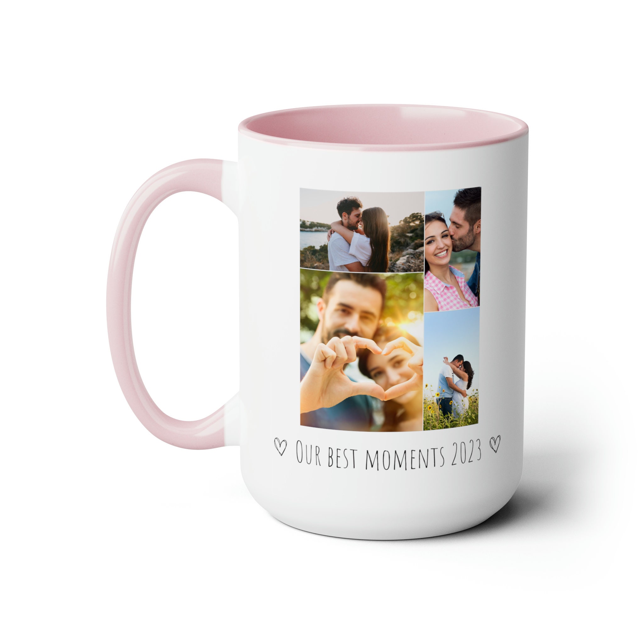 Custom Photo Mug, Custom Photo Collage Mug, Custom Photo Coffee Mug ...