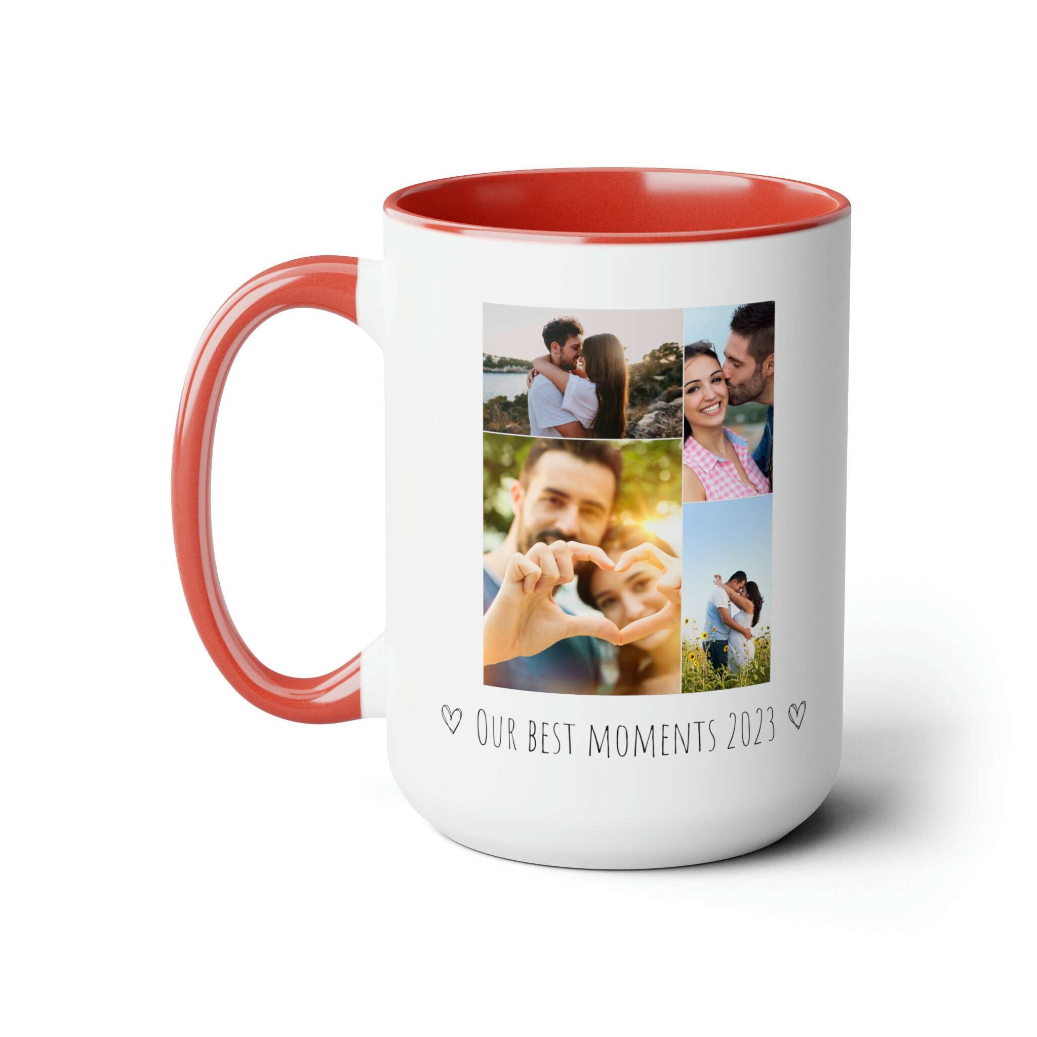 Custom Photo Mug, Custom Photo Collage Mug, Custom Photo Coffee Mug ...