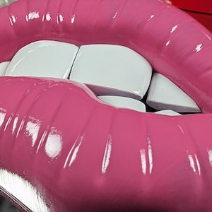 Lips Bitten Wall Art Hangable Decor - Gift for Women - Etsy
