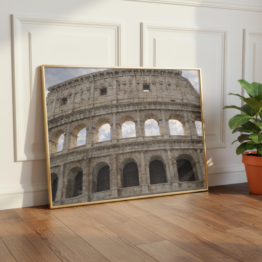 Roman Colosseum Close up Print | Rome Architecture Photography ...