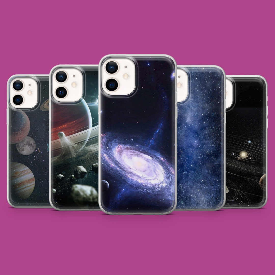 Solar System Phone Case Planets Model Cover for iPhone 16 15 14 13 12 ...