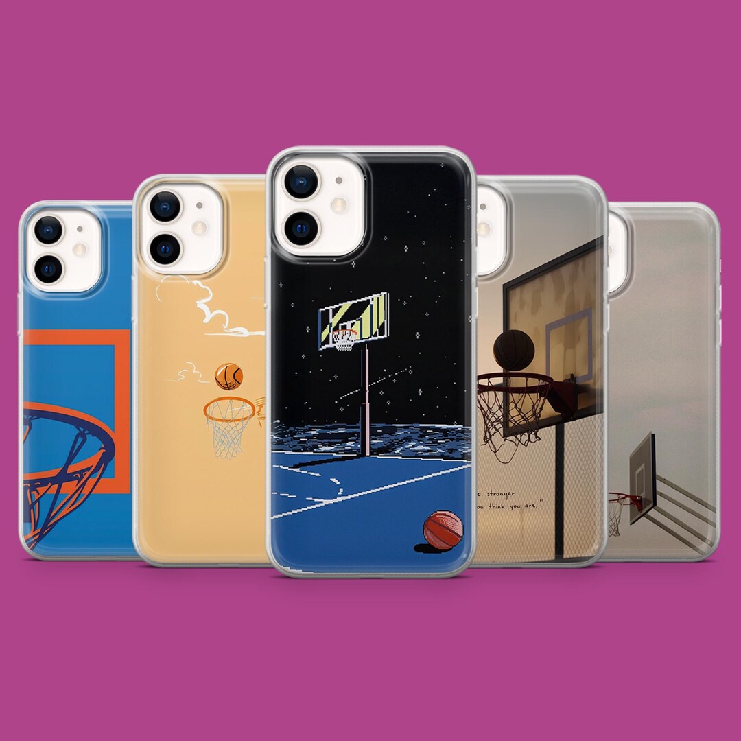 Basketball Phone Case Hoop Sports Ball Cover for iPhone 17 16 15 14 13 ...