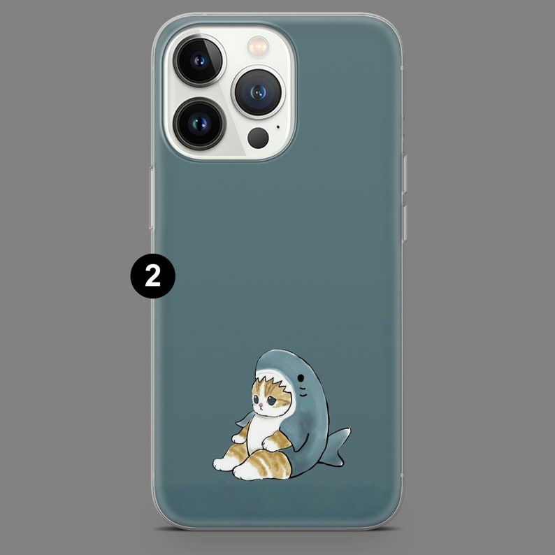 Shark Phone Case Sea Ocean Life Cover for iPhone 15 14 13 12 11 Xr ...