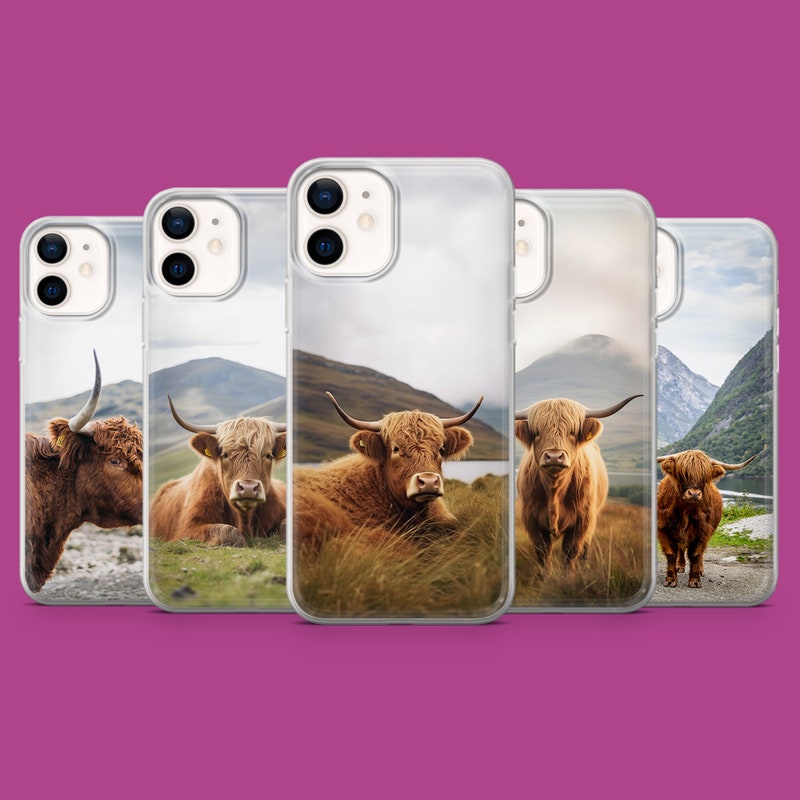 Highland Cow Case Pixel 9 - Etsy