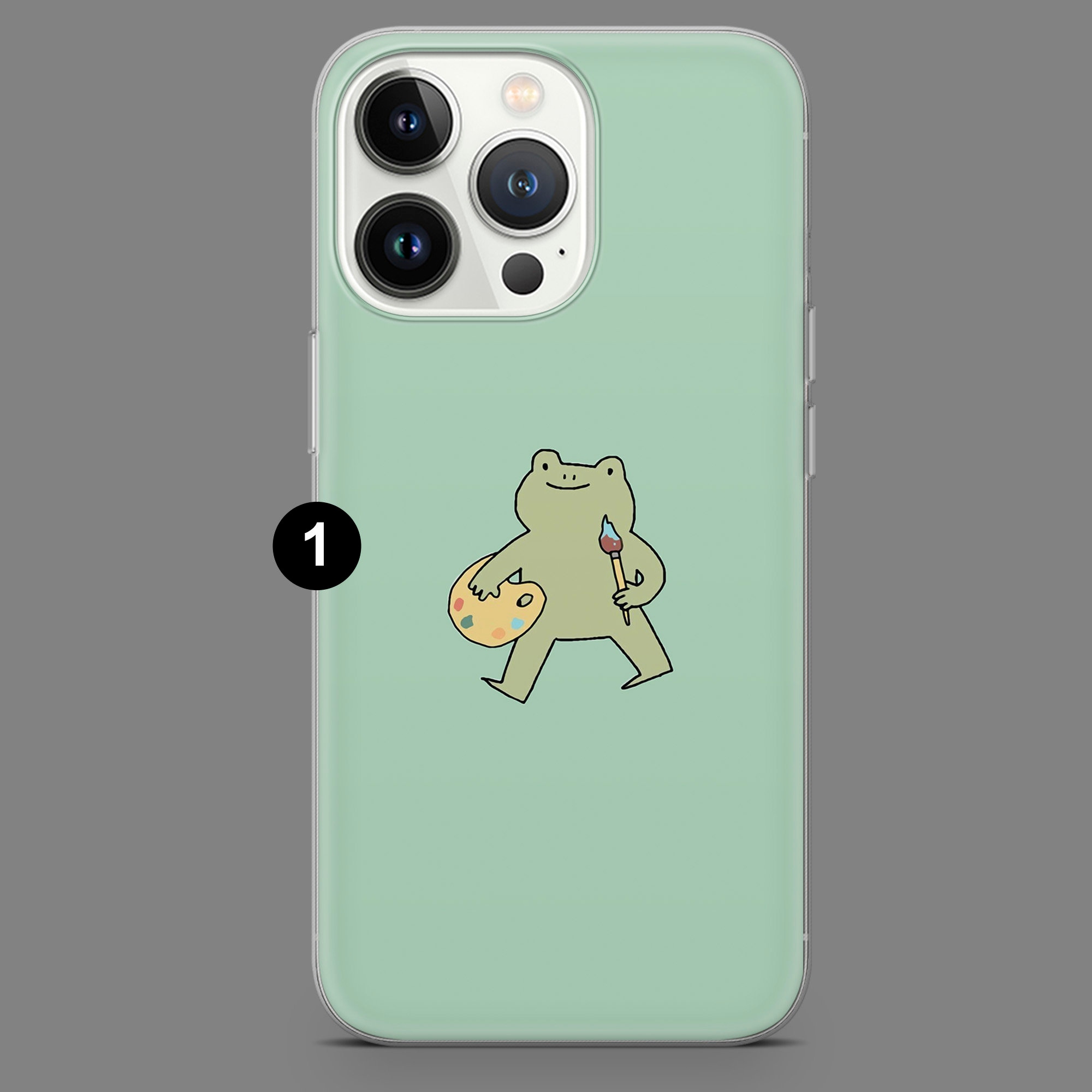 Cute Frog Phone Case Amphibian Leap Toad Cover for iPhone 15 14 13 12 ...
