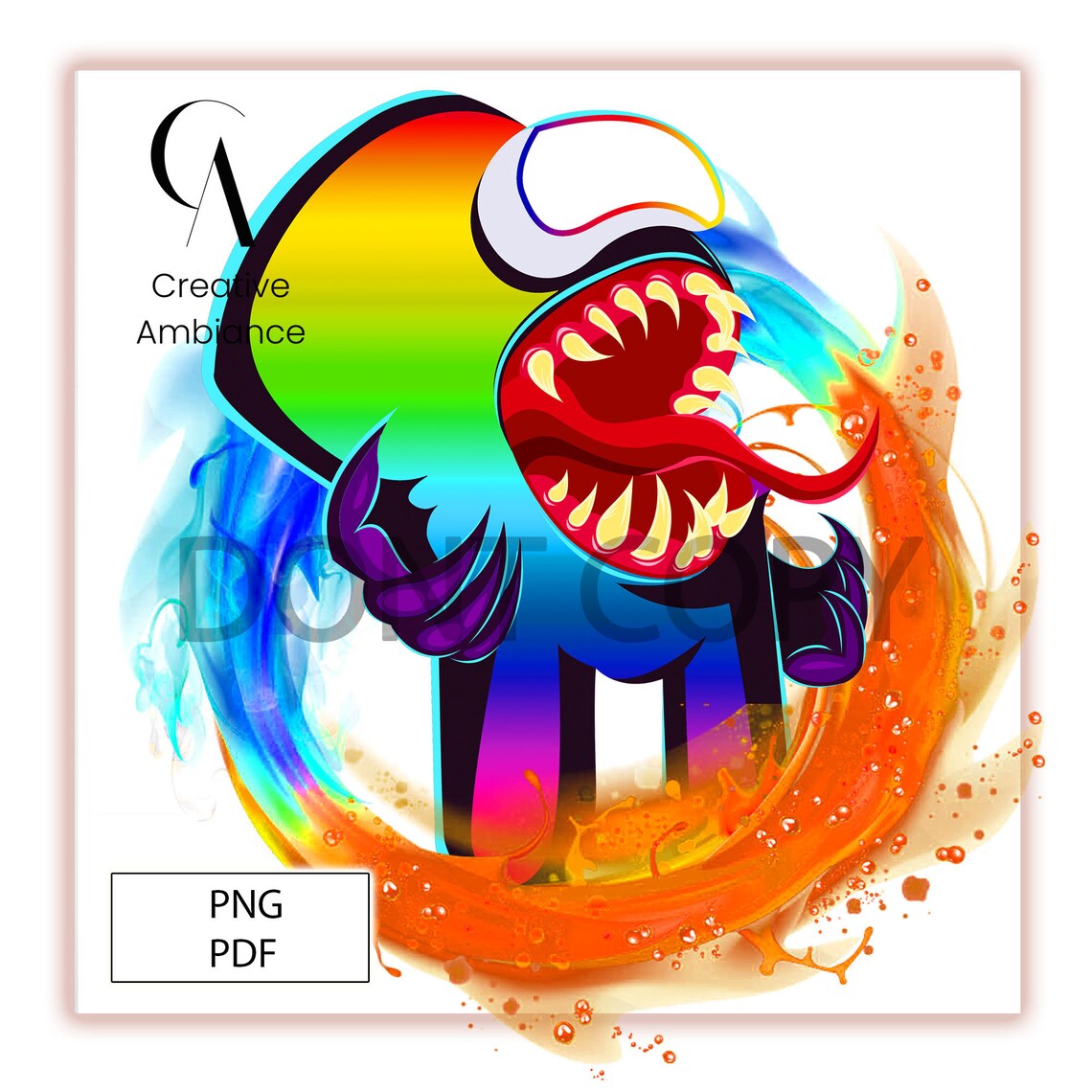 Among Us PNG-PDF Amongus Shirt Digital Design Amongus - Etsy