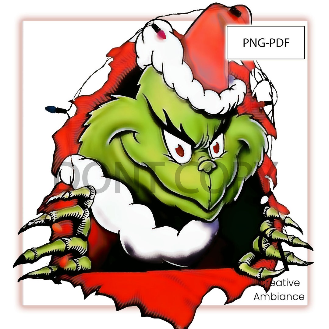Grinch PNG, Grinch Shirt Digital Design, Grinch Sweatshirts, the Grinch ...