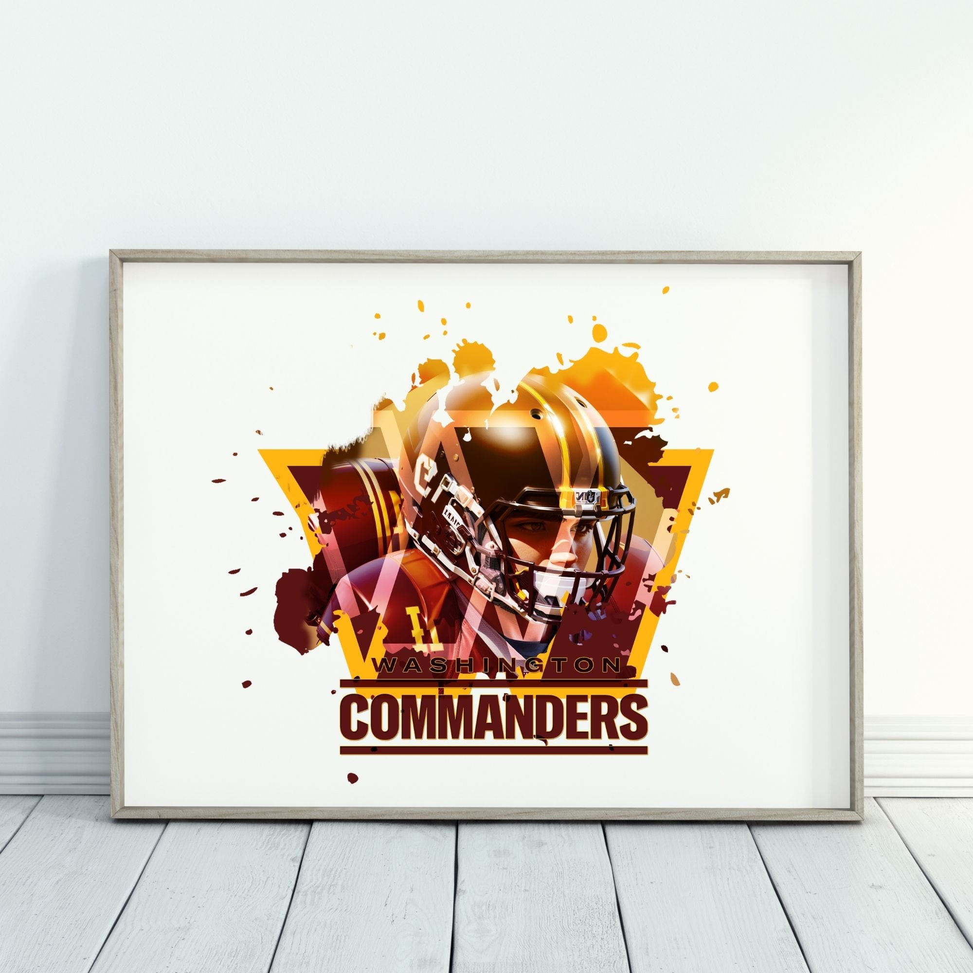 Commanders PNG-PDF, Commanders Football Team Digital Design - Etsy