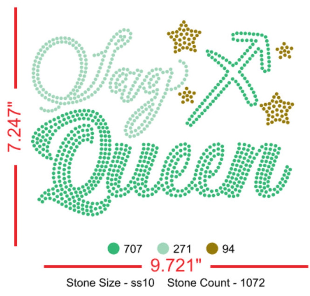 Rhinestone Template (digital SVG File Only) SS10 -horoscope Zodiac Sign ...