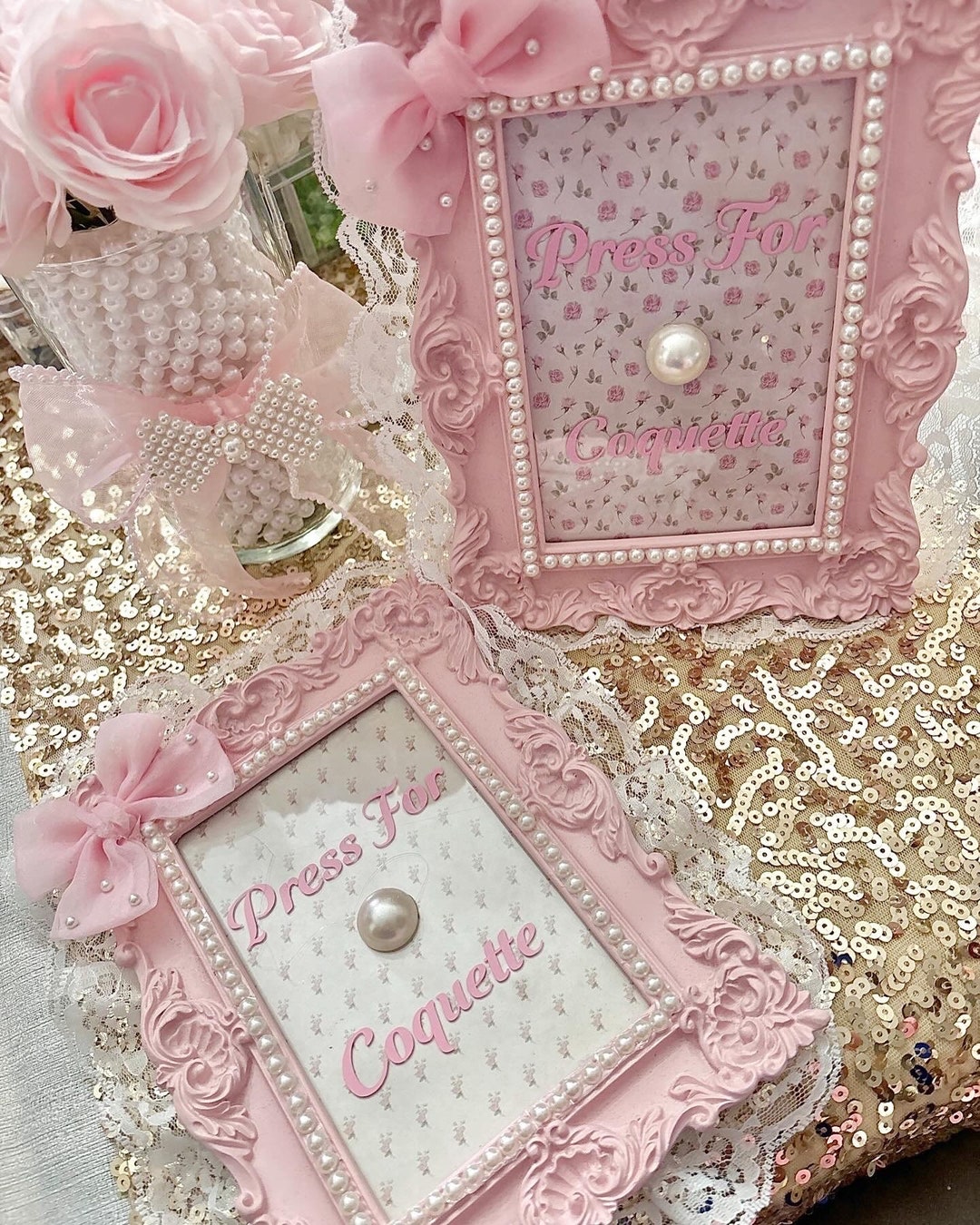 Press for Coquette Frame - Etsy