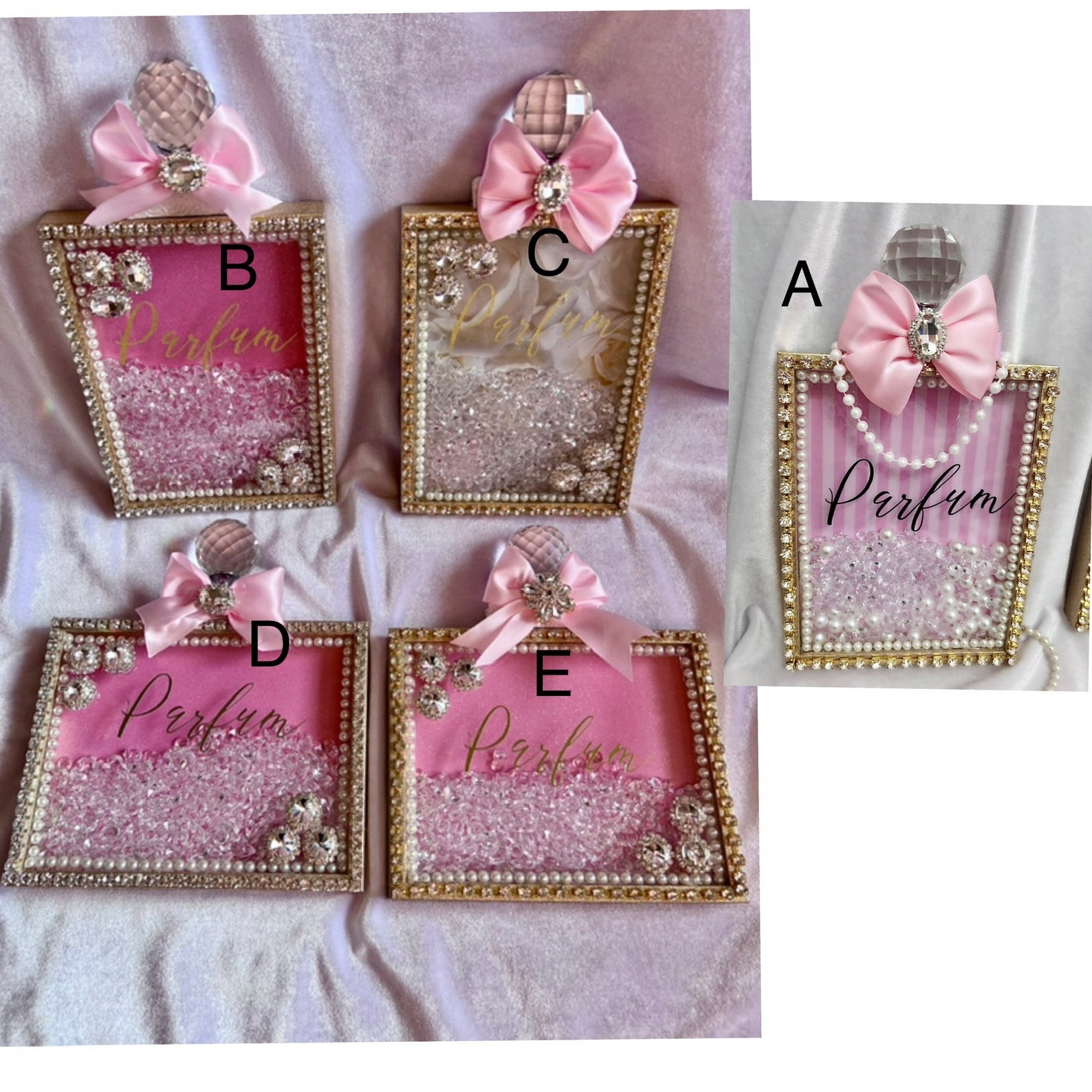 Gold Hand-crafted Perfume Frames - Etsy