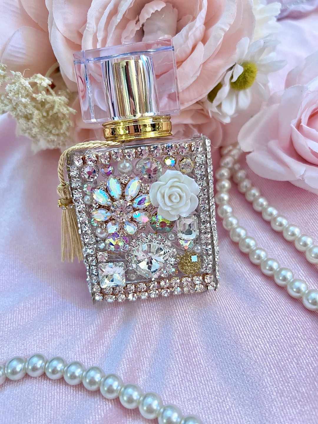 Luxury Refillable Perfume Bottle. Made With High Quality Crystals. item ...