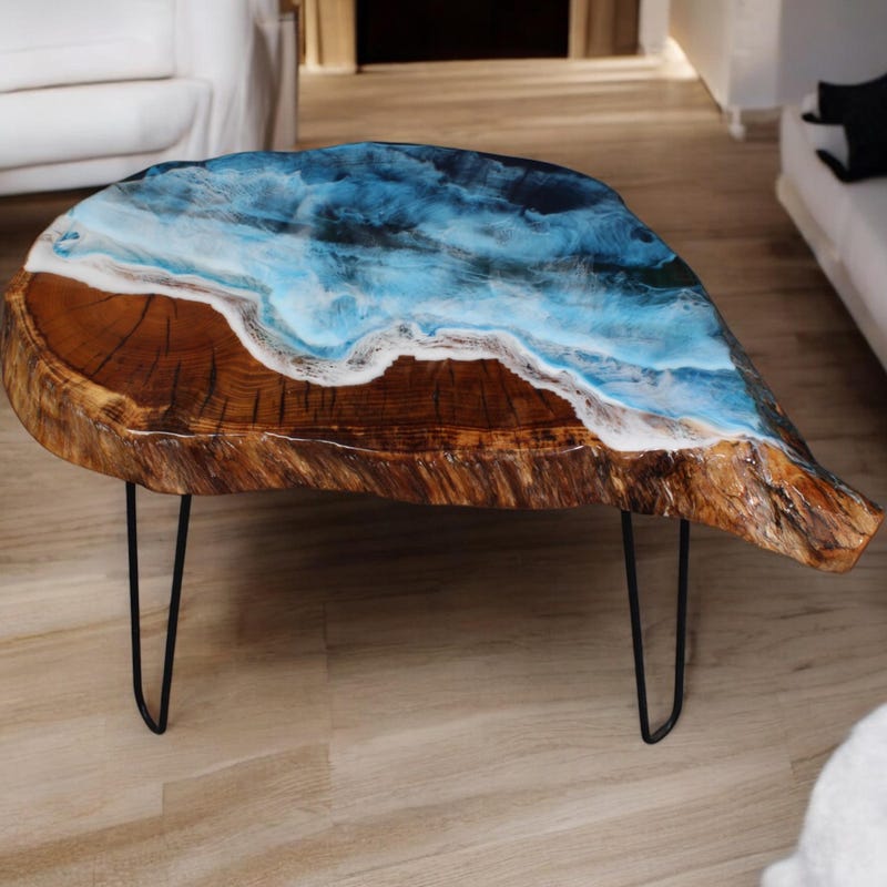 Resin Coffee Table - Etsy
