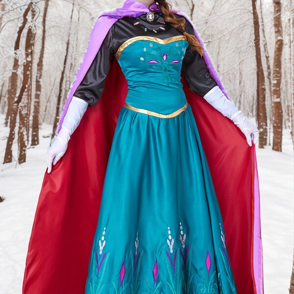 Elsa Adult Dress Etsy