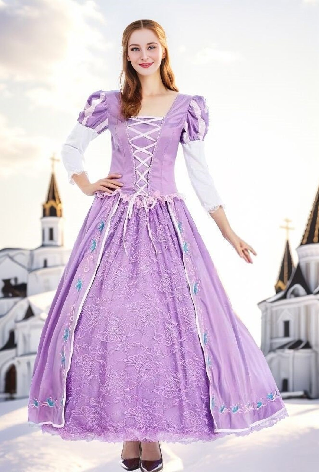 Tangled Rapunzel Costume Outfit Rapunzel Dress Rapunzel Cosplay Costume ...