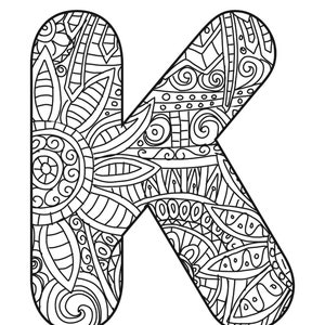 Alphabet Coloring Book for Kids | Capital Letters Fun Activity | Early ...