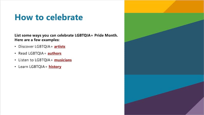 LGBTQIA Pride Month Presentation / Educational LGBTQIA+ Slides ...