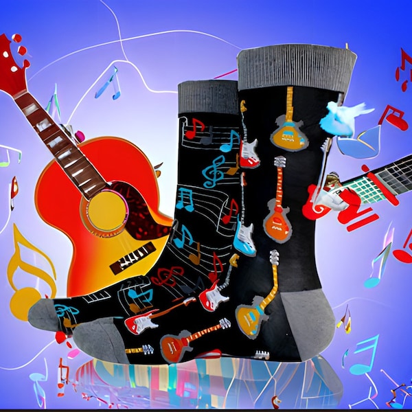 Music Socks - Etsy