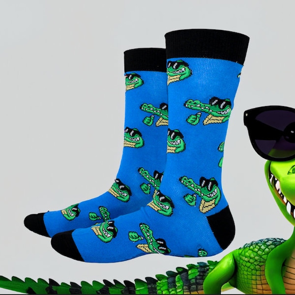 Crocodile Socks - Etsy