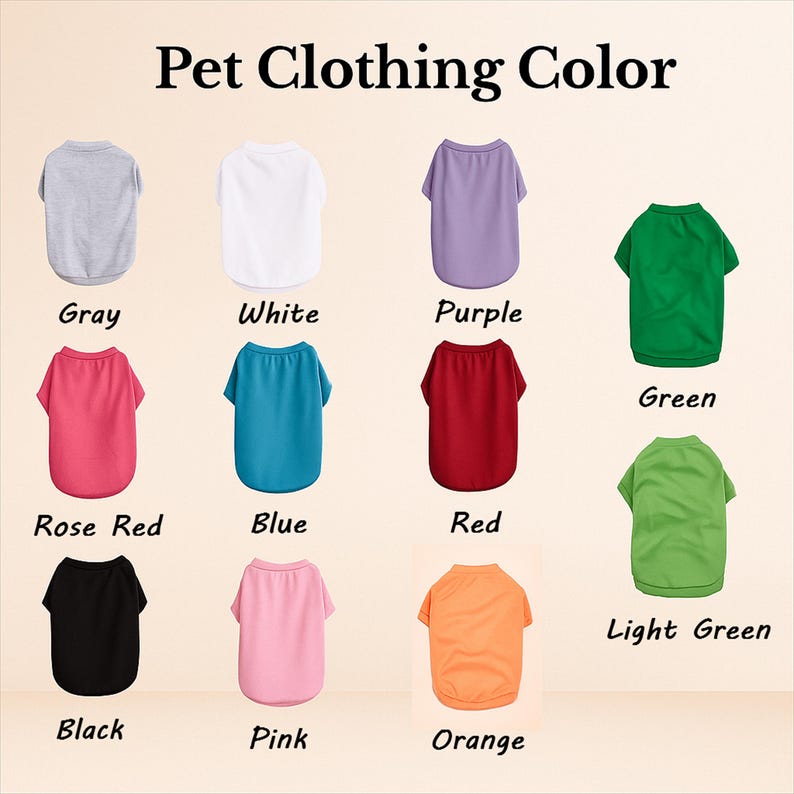 Personalized Pet Clothing, Custom Puppy and Kitten Clothes, Dog ...