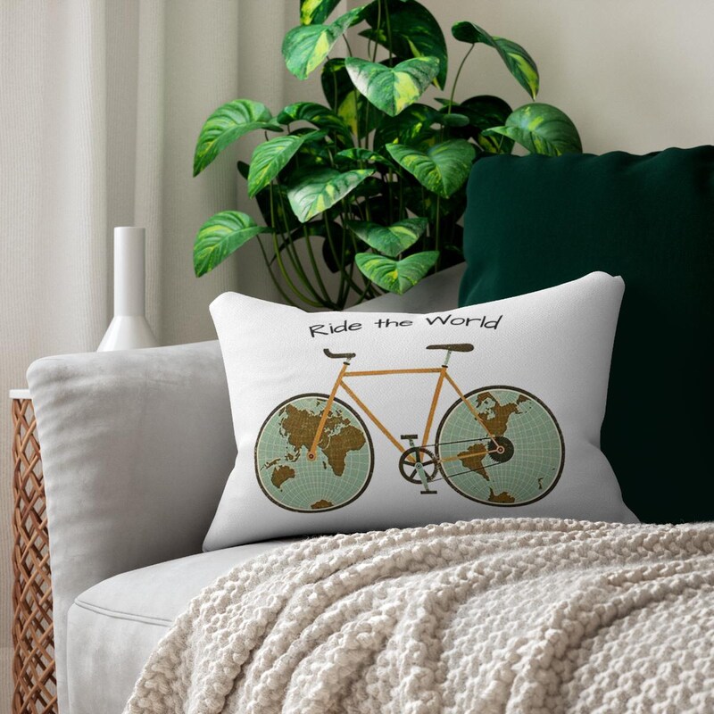 Bicycle Pillow - Etsy