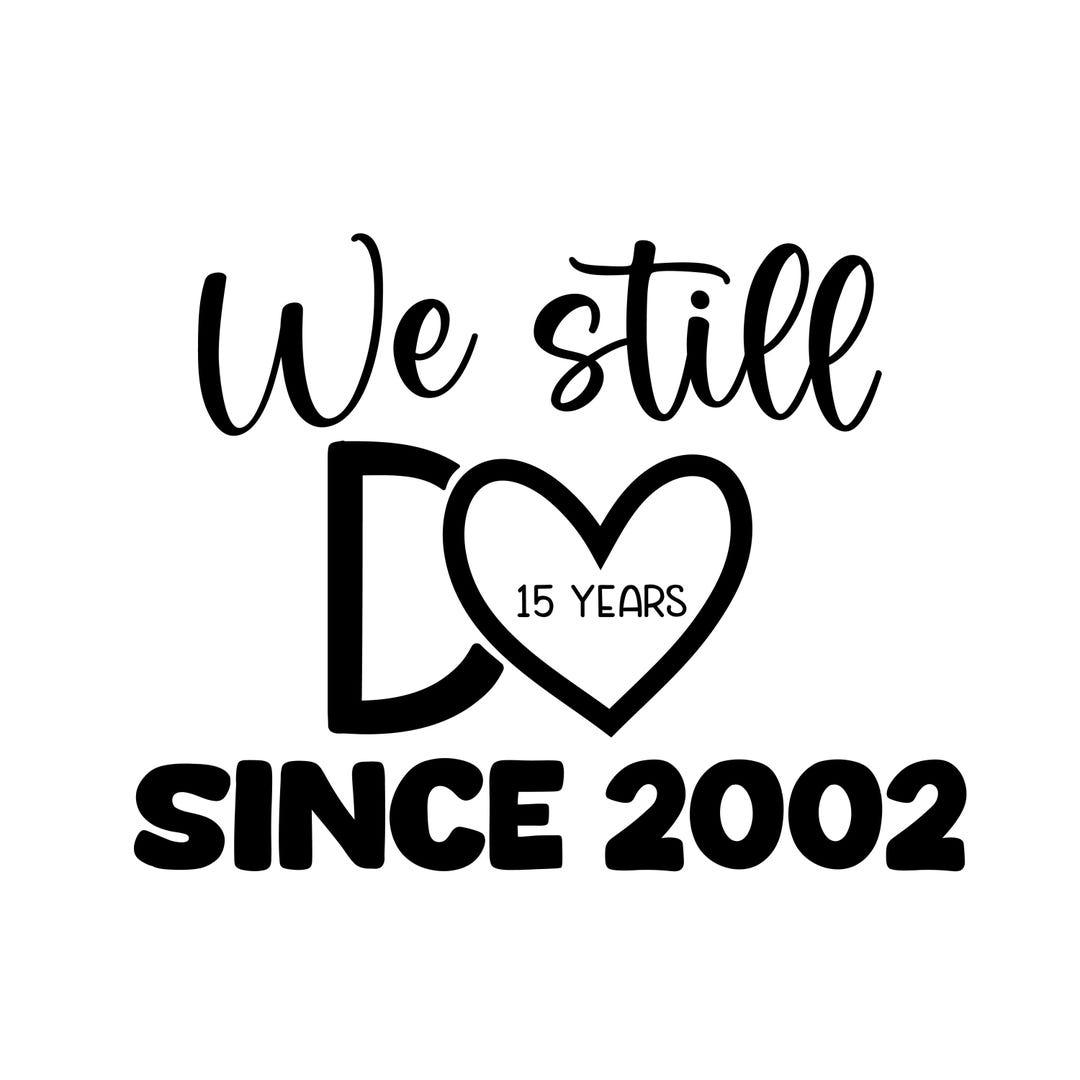 50th Anniversary Svg, Wedding Anniversary Svg, We Still Do Svg 1st, 5th, 10th, 15th, 20th, 25th ...