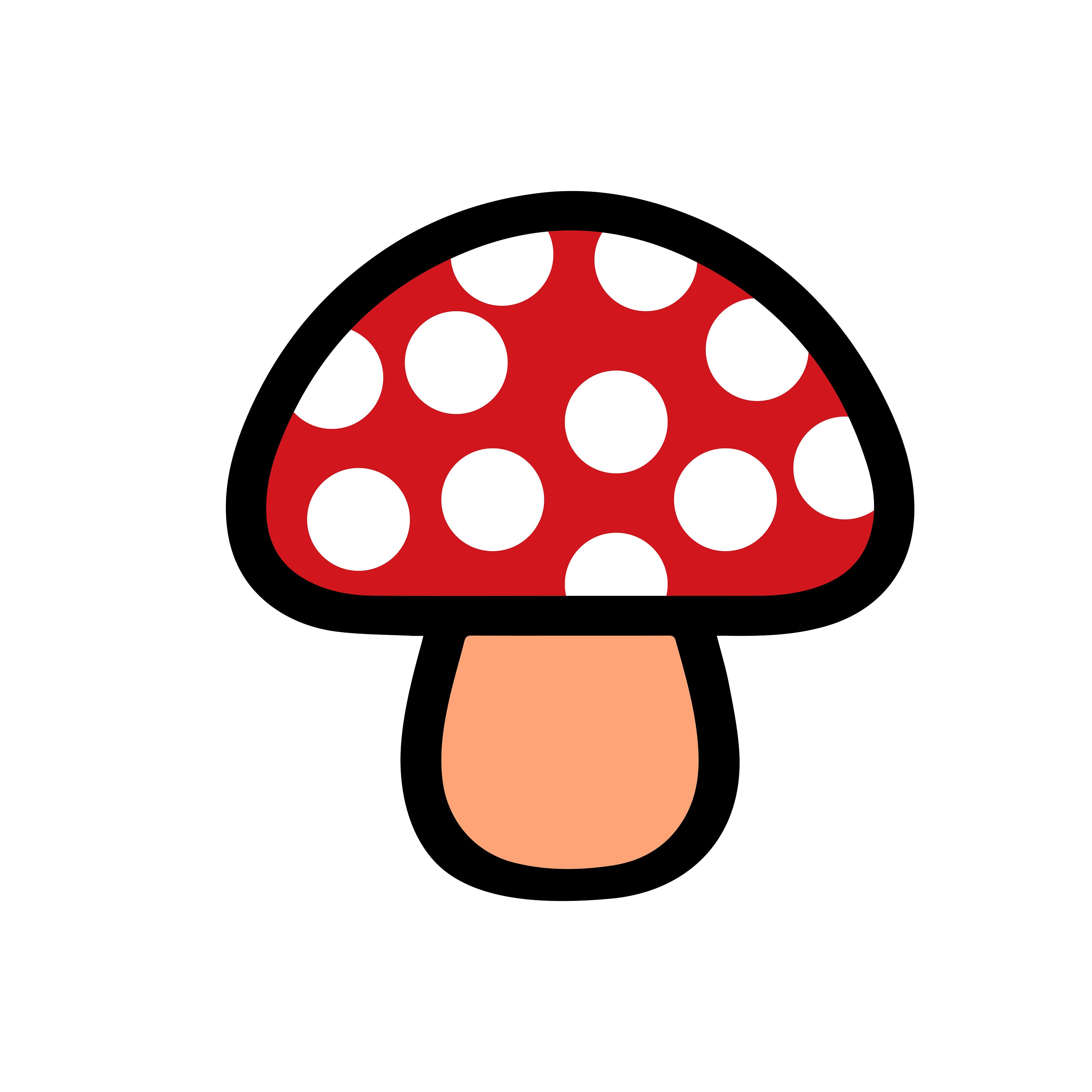 Mushroom Svg, Svg Files, Svg Files for Cricut, Svg Cricut, Svg Images ...