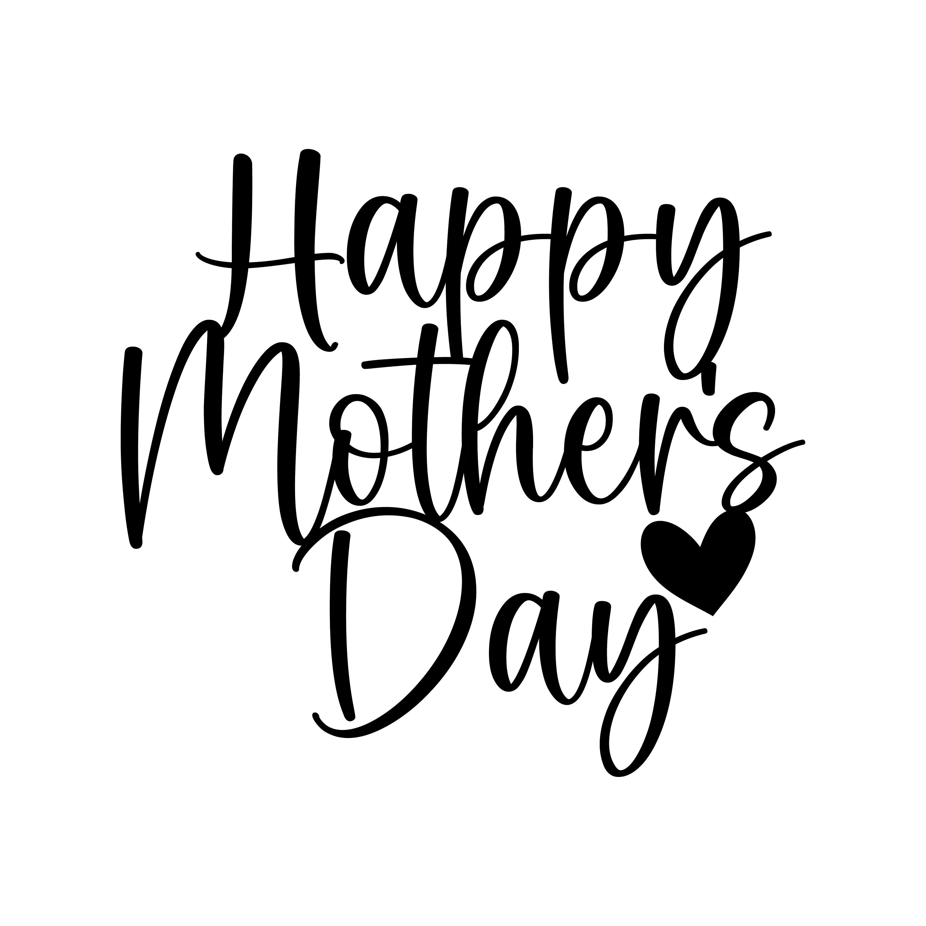Mothers Day Cake Topper Svg Happy Mothers Day Cake Topper Svg Cake