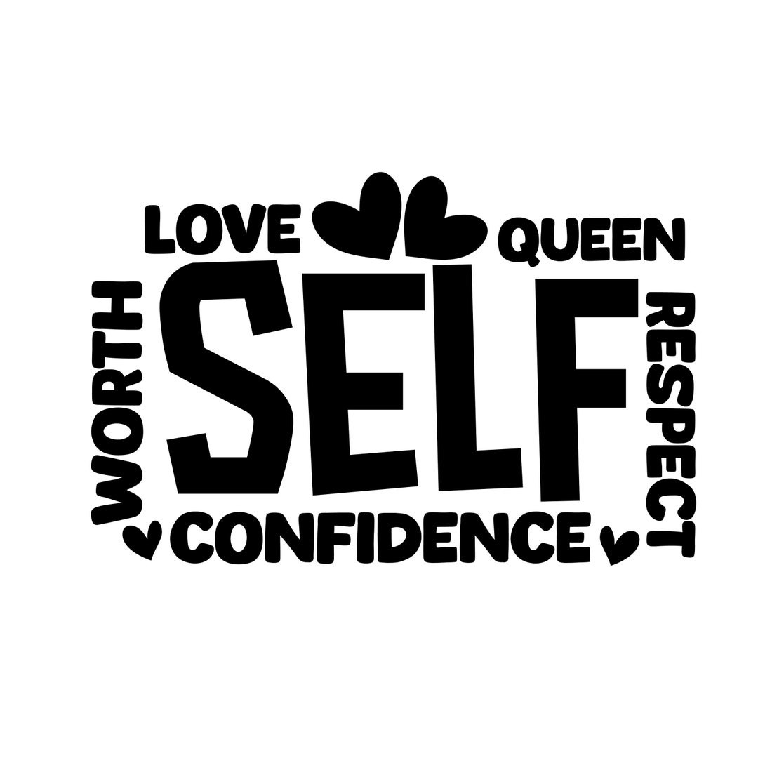 Self Love Svg, Self Worth Svg, Self Confidence Svg, Self Respect Svg ...
