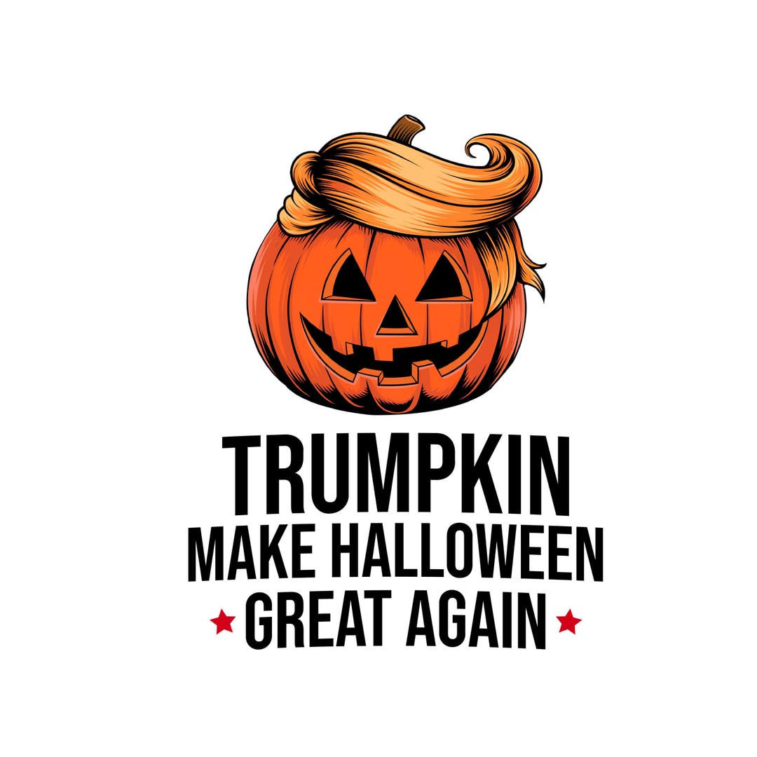 Trumpkin Svg, Trump Halloween Svg, Trumpkin Make Halloween Great Again ...