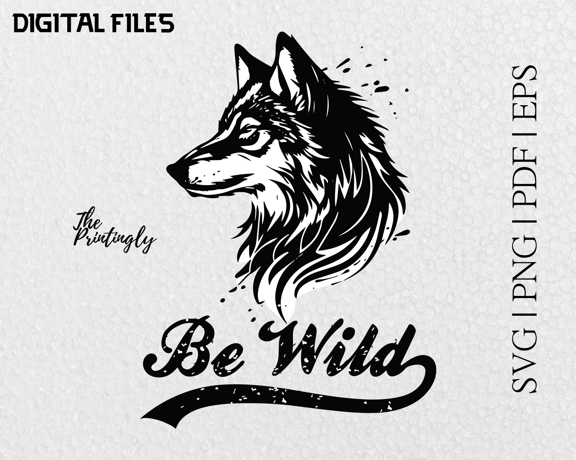 Wolf Svg Be Wild Svg Wild Animal Svg Wild Creature Svg - Etsy