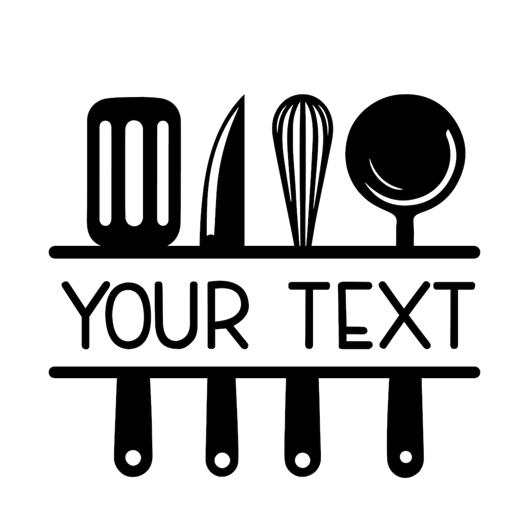 Personalized Kitchen Tools Svg Sublimation Design Download, Kitchen ...