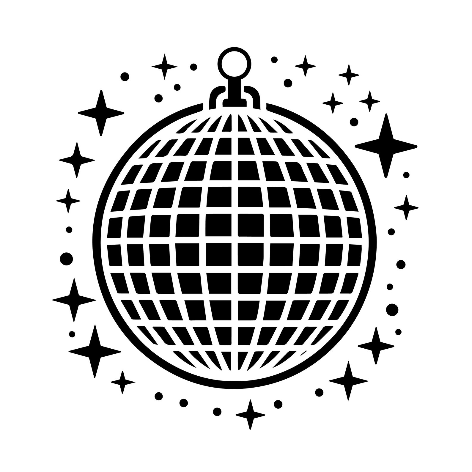 Disco Ball Svg File, Discoball Svg, Party Svg, Dance, Funny, Disco ...