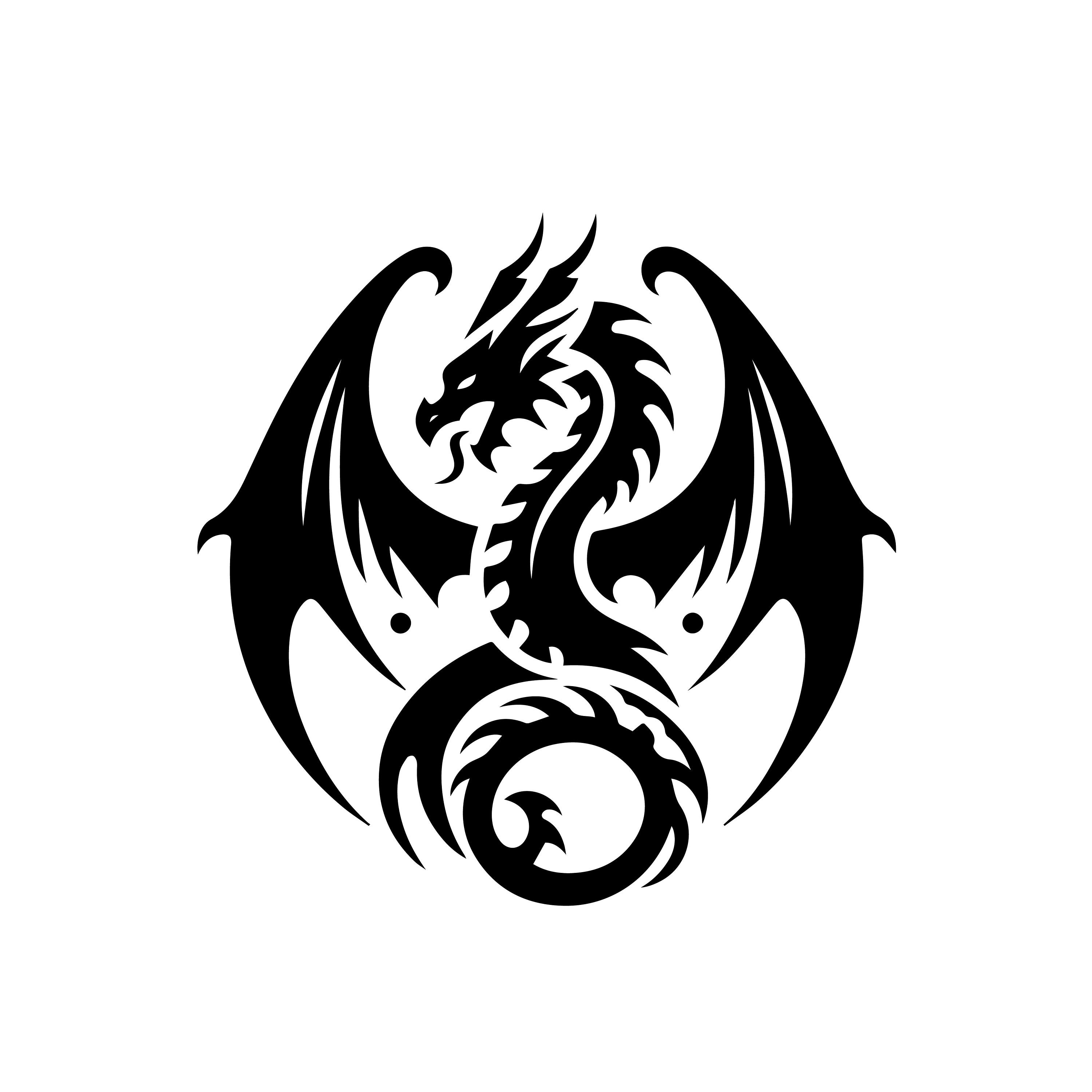 Dragon Svg,instant Download,svg, PNG, EPS, Jpg Digital Download - Etsy
