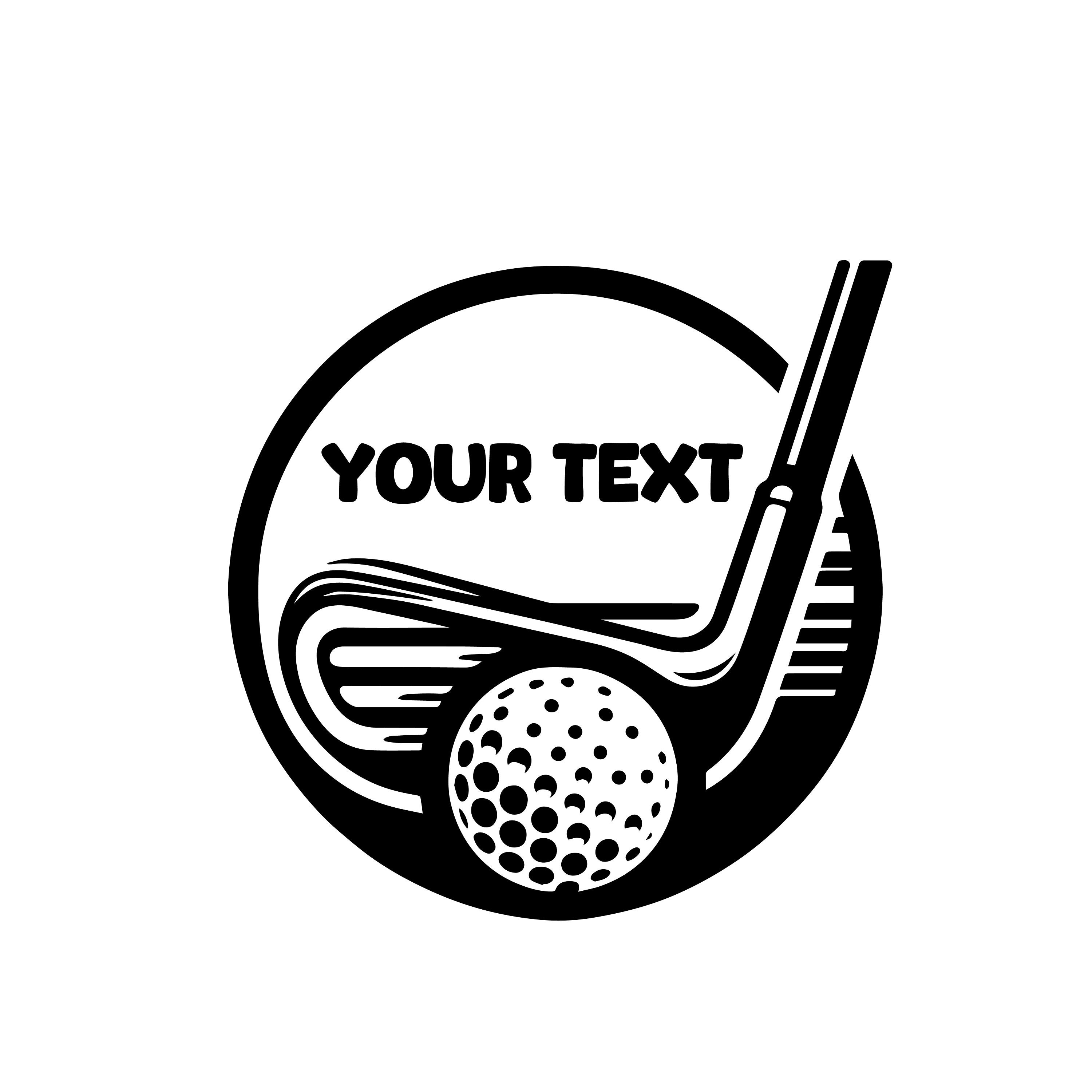 Golf Svg, Golf Name Frame Svg, Golf Ball Svg, Golf Clipart, Golf Cricut ...