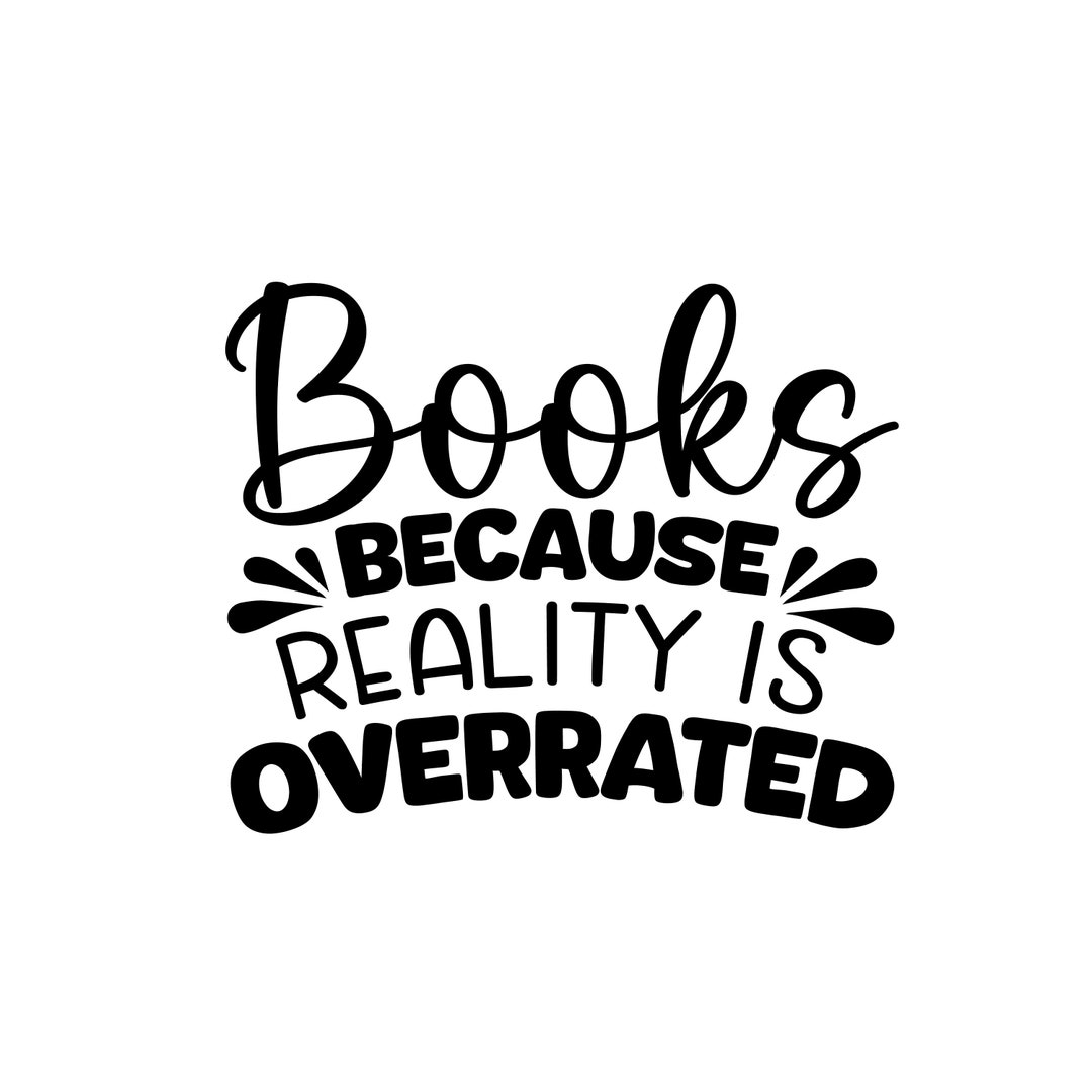 Reading Book SVG, Book Svg, Book Quotes Svg, Book Lovers Svg, Floral ...