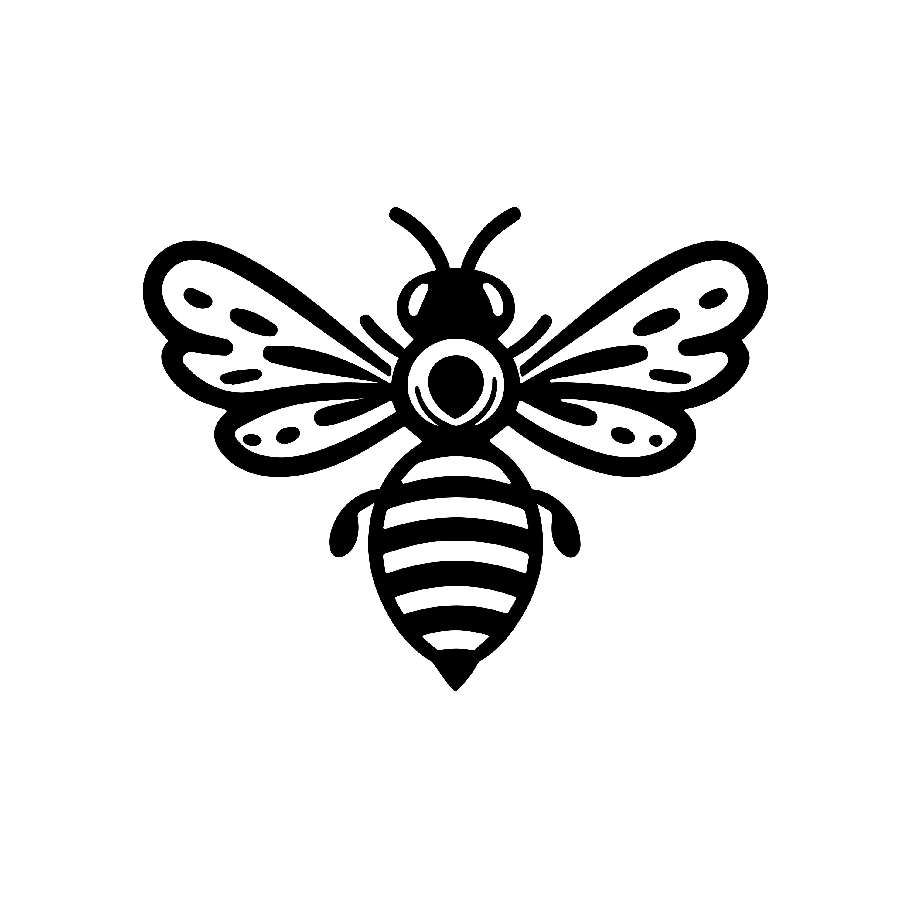 Bee SVG, Bee SVG Bundle, Honeybee SVG, Queen Bee Svg, Bee Hive Svg ...