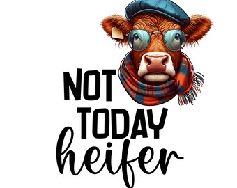 Not Today Heifer, Long Haired Cow, Farm, Barn, Cow, Cowhide, Desert ...
