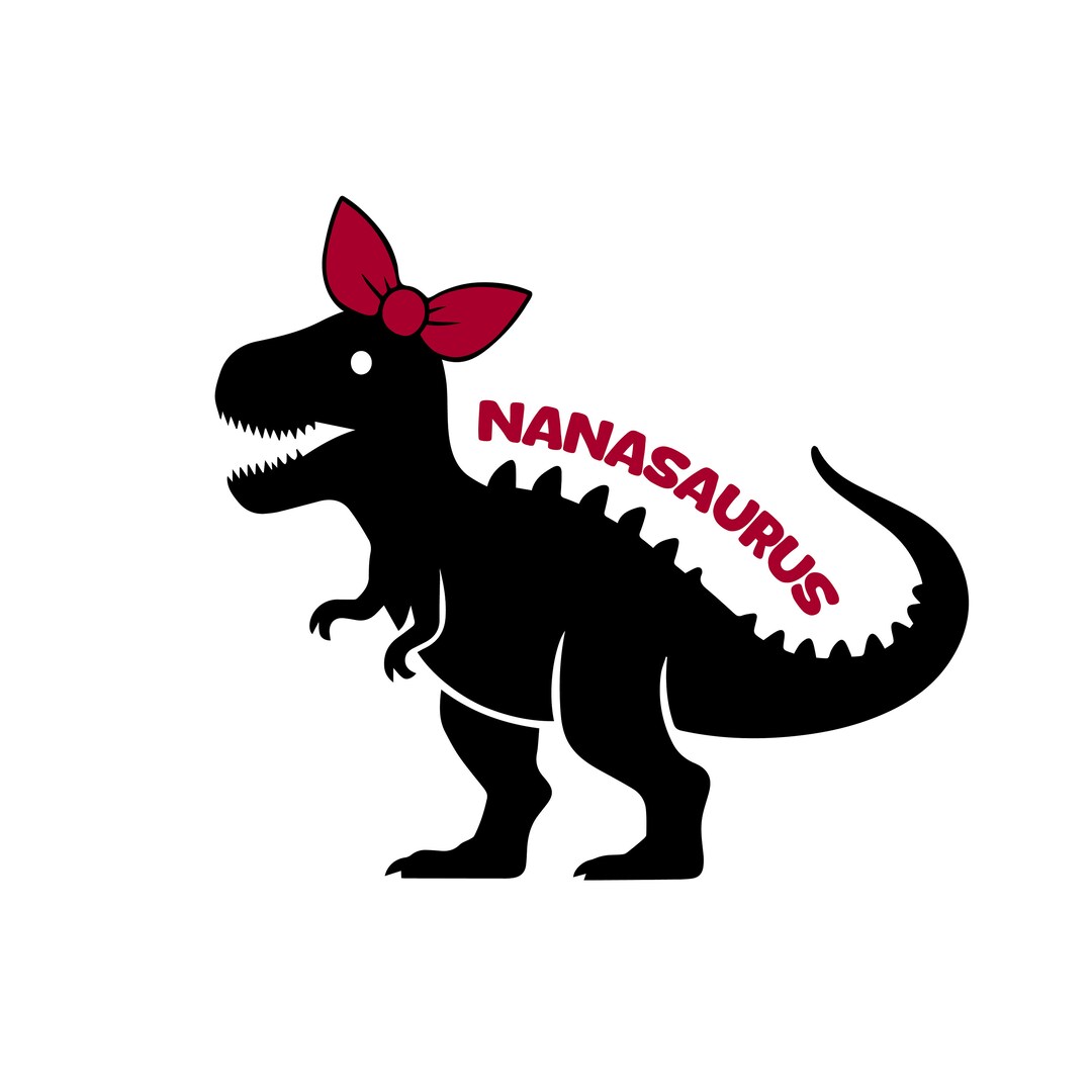 Nanasaurus Svg, Jurasskicked Svg, Dinosaur Svg, Peek a Boo Svg, Nana ...