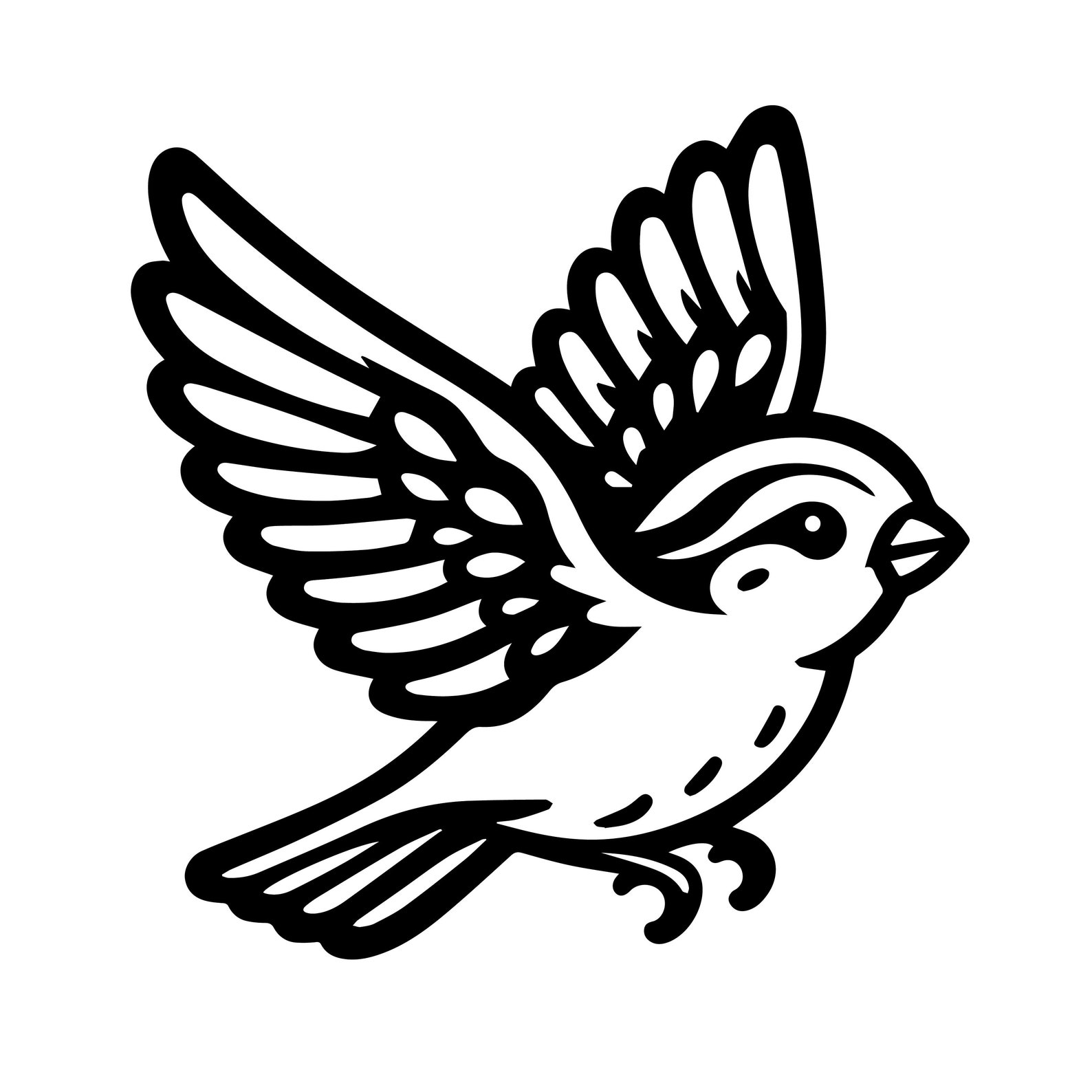 Song Birds Designs Bundle | Svg Png Eps Pdf | Vector Graphics Design ...