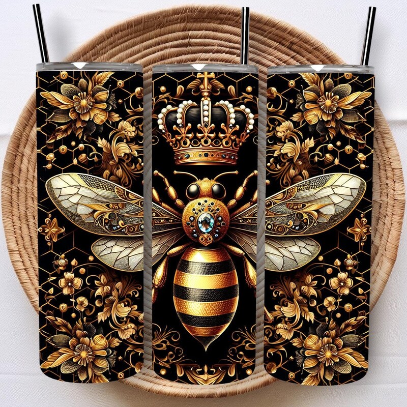 Queen Bee Tumbler - Etsy